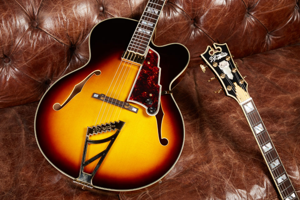 MusicRadar Names Excel EXL-1 Best Jazz Guitar of 2021 - D'Angelico Guitars
