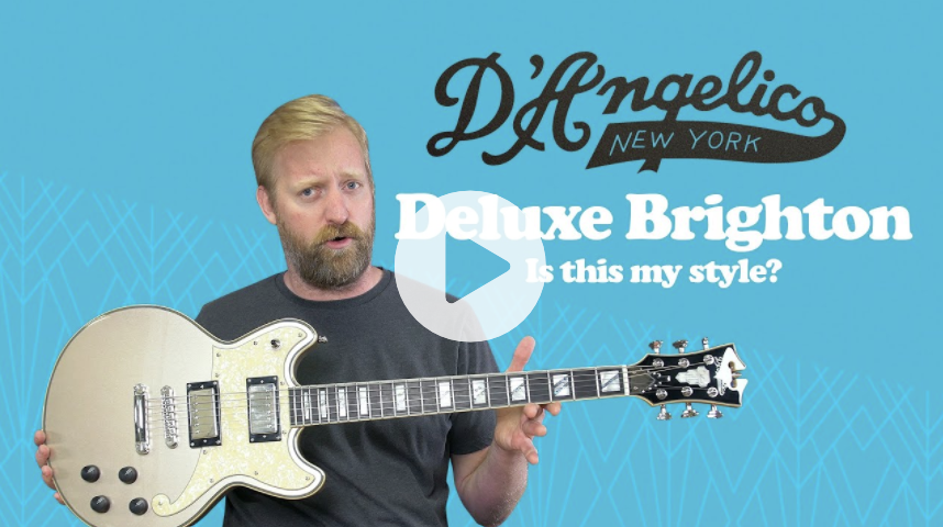 60 Cycle Hum Reviews the New Deluxe Brighton - D'Angelico Guitars